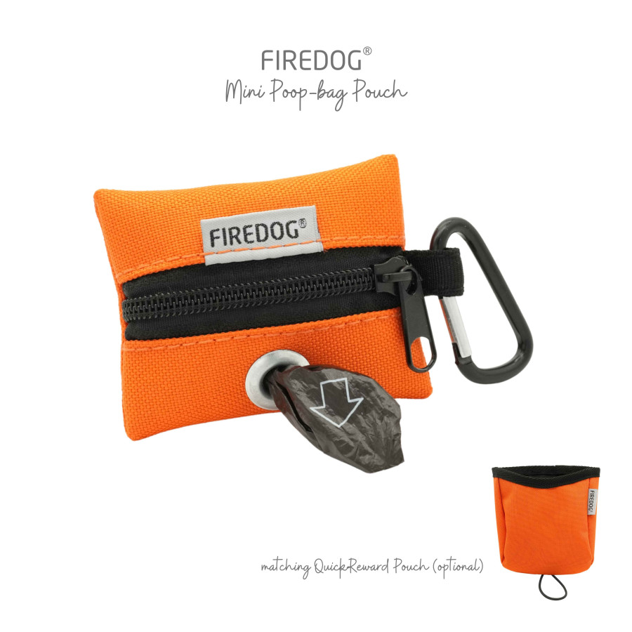 Firedog Mini-Kotbeutelspender nylon orange - MPBP-N-OR - 8585041164710 ...